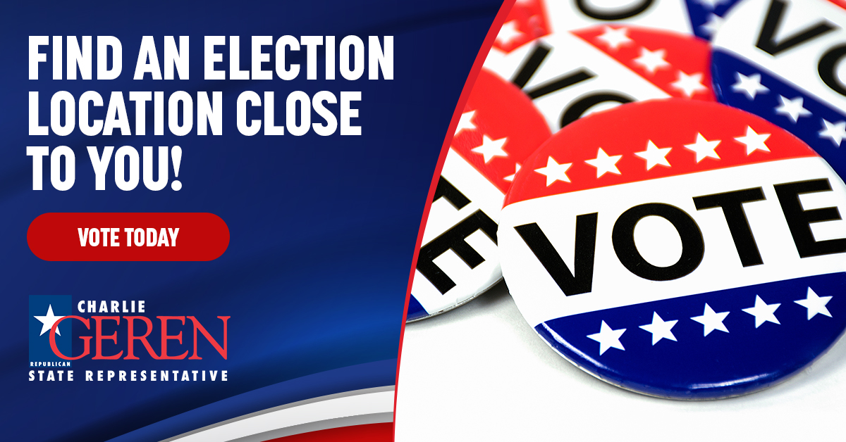 Voting – Charlie Geren – Republican State Representative